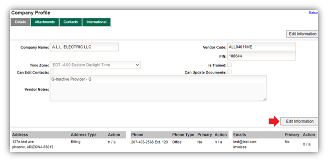 Updating your Company Profile – fmPilot Help Center